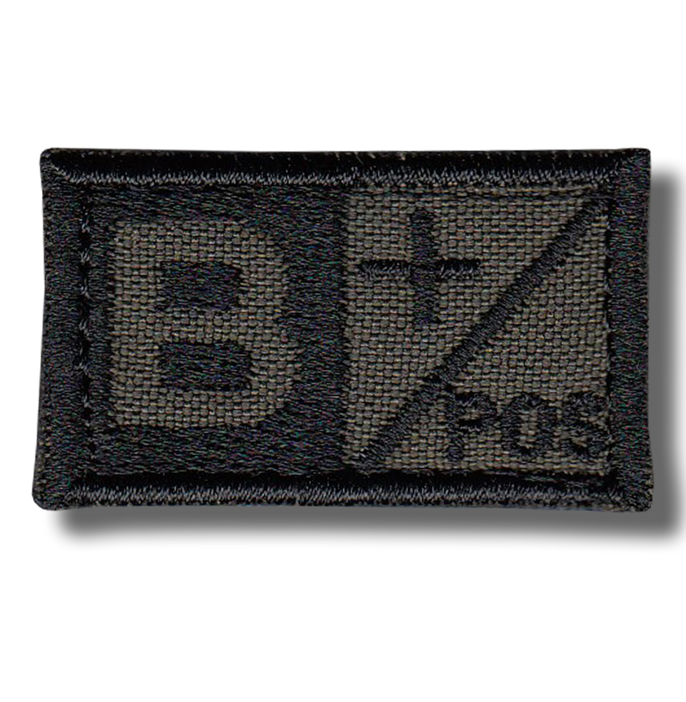 Military Blood Type Patch B-Negative Blood Type Patch | Tactical ...