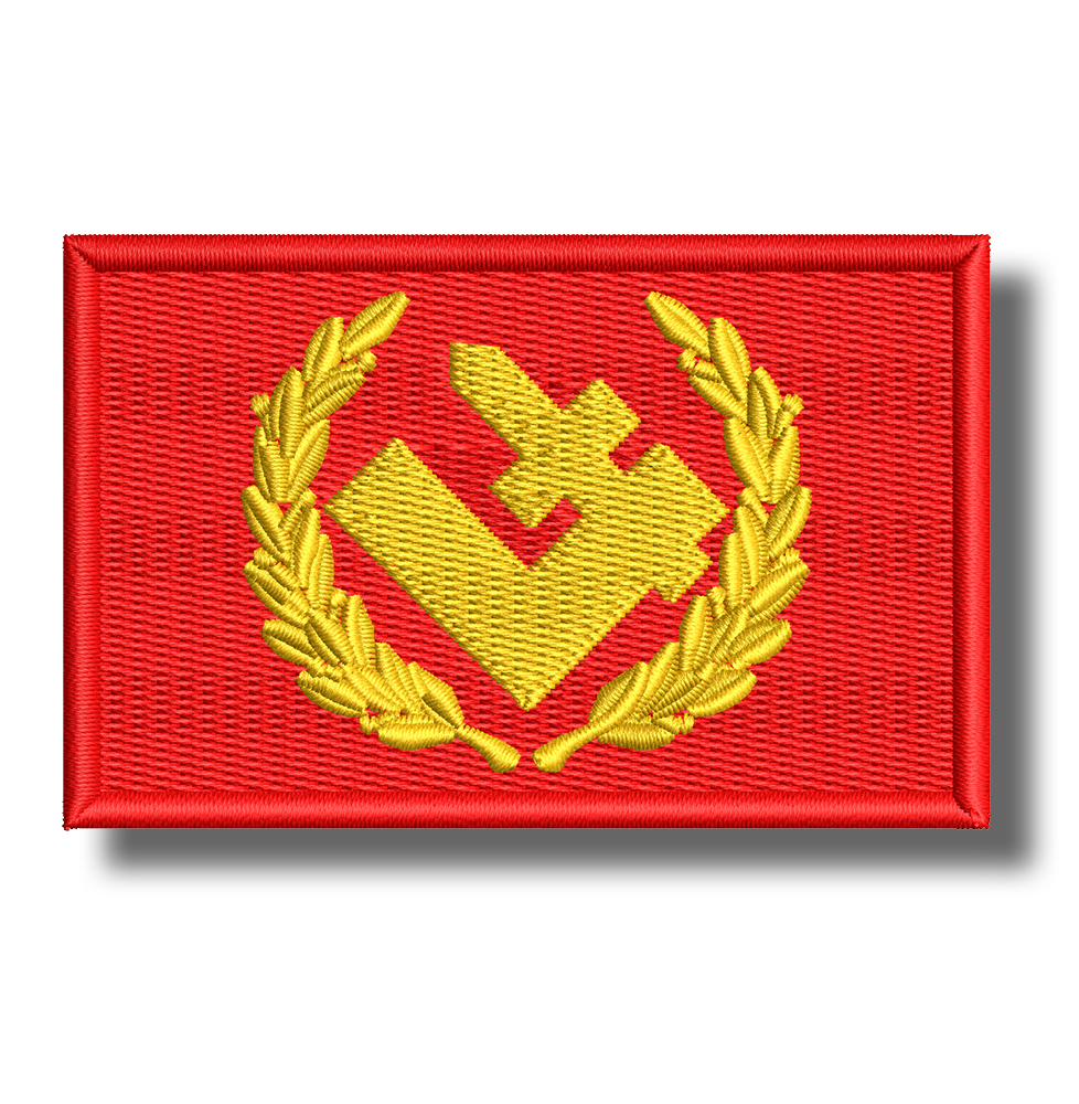 Conquer or Die - embroidered patch 8x5 CM | Patch-Shop.com