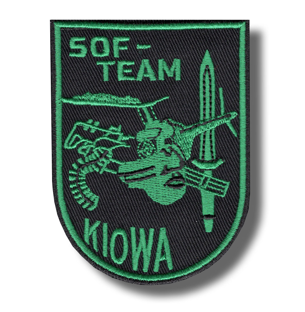 Green Team - embroidered patch 6x9 CM | Patch-Shop.com