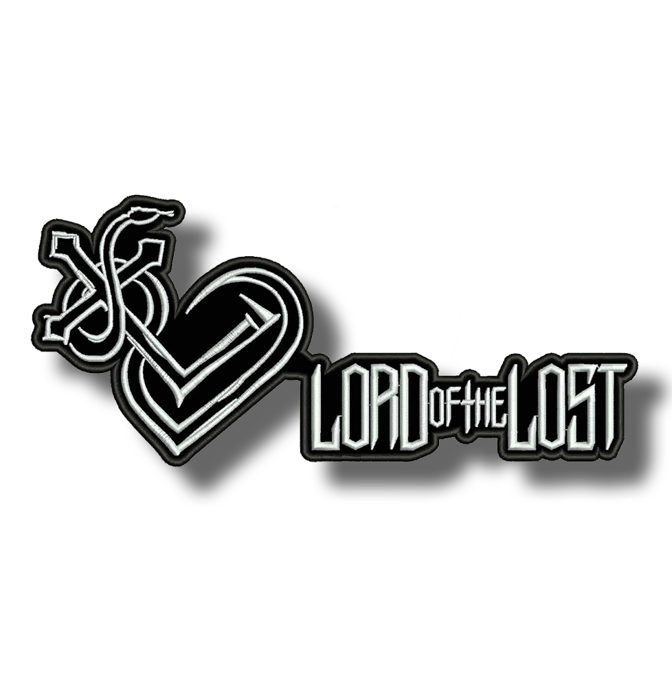 Lord of the lost - embroidered patch 25x11 CM | Patch-Shop.com
