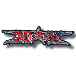 Misery - embroidered patch 35x11 CM | Patch-Shop.com