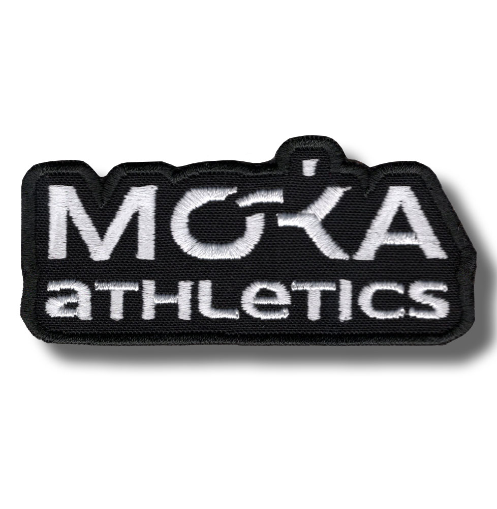 Moka Athletics - embroidered patch 9x4 CM | Patch-Shop.com