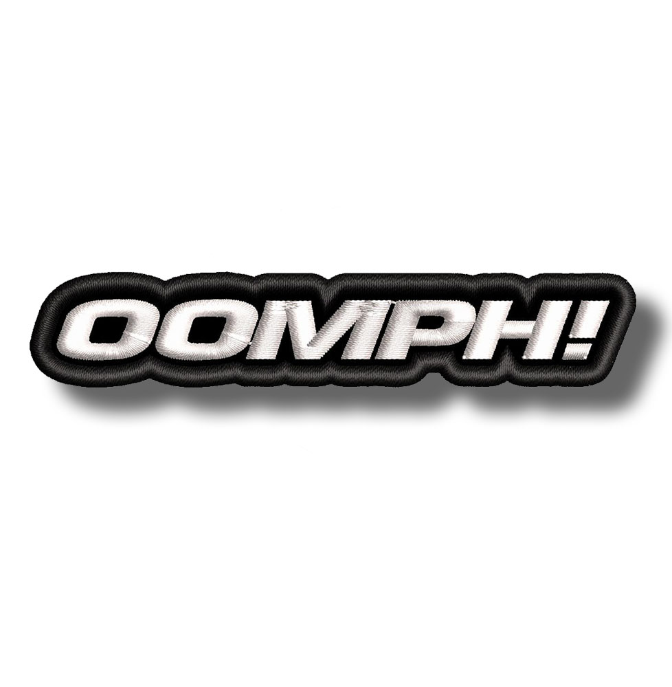 OOMPH - embroidered patch 10x2 CM | Patch-Shop.com