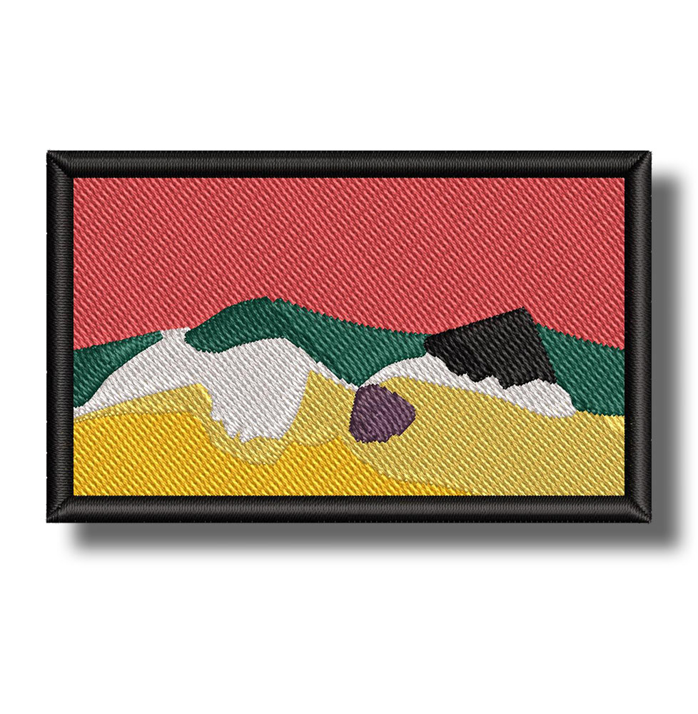 Patch04 - embroidered patch 8x5 CM | Patch-Shop.com