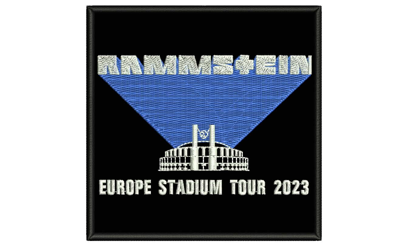 Stadium Tour 2020 - embroidered patch 10x10 CM | Patch-Shop.com