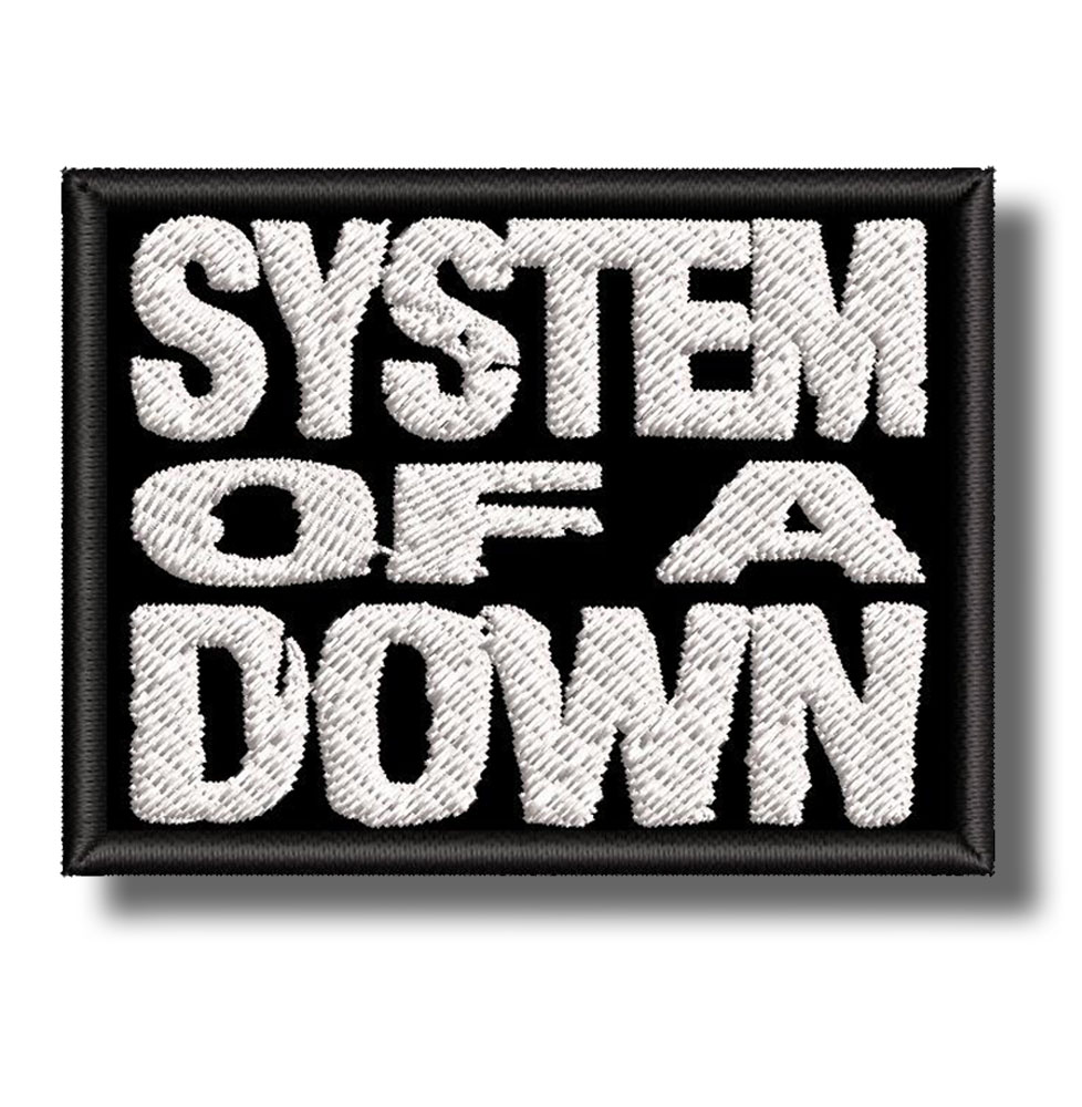 System of down - embroidered patch 7x5 CM | Patch-Shop.com