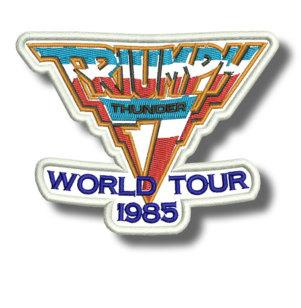 Triumph world - embroidered patch 10x8 CM | Patch-Shop.com